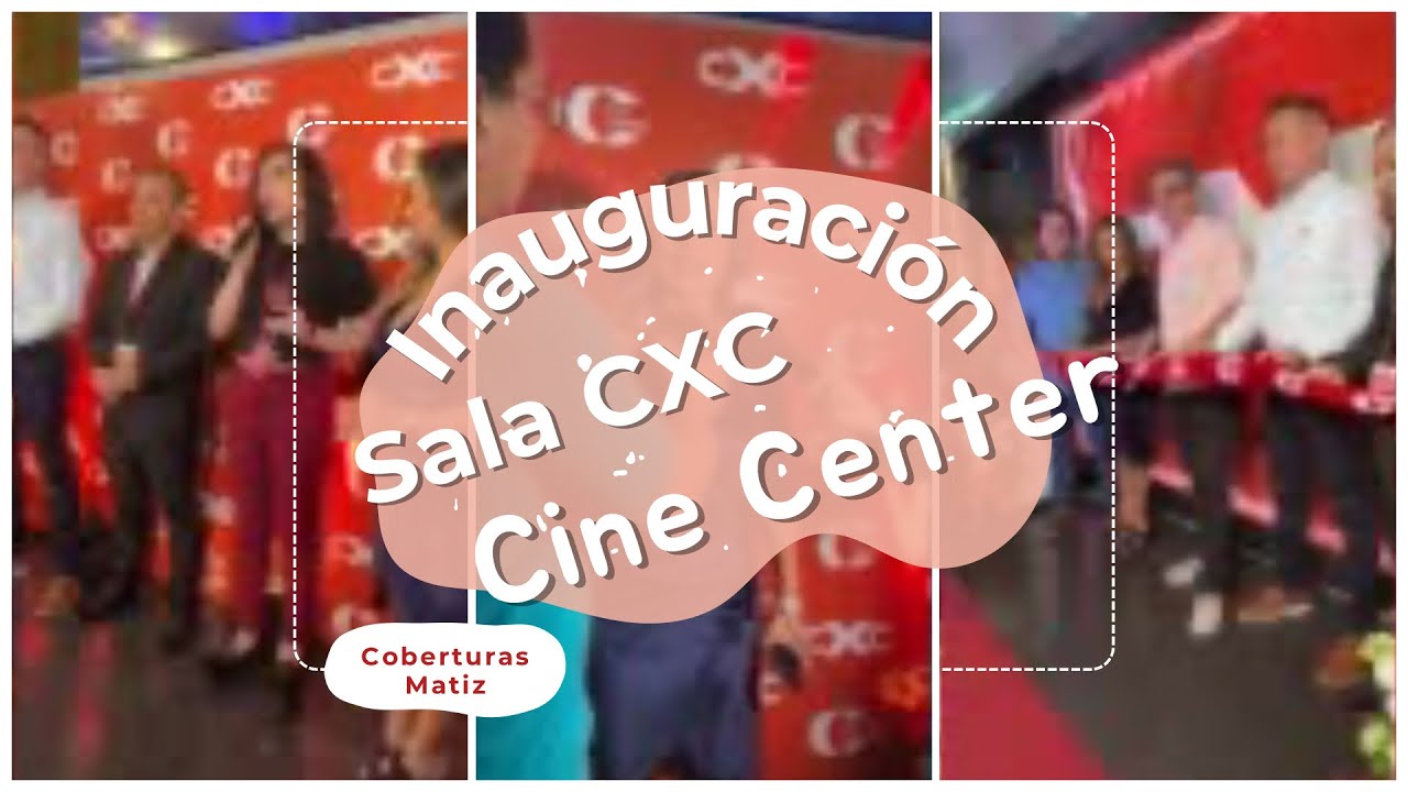 CINE CENTER ESTRENÓ LA SALA MÁS TECNOLÓGICA DE BOLIVIA - YouTube