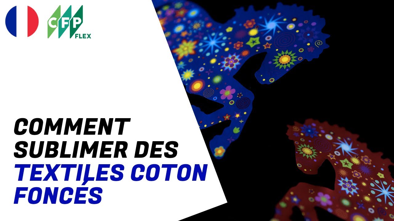 Comment sublimer des textiles foncés 100% coton avec Liberty Subli ...
