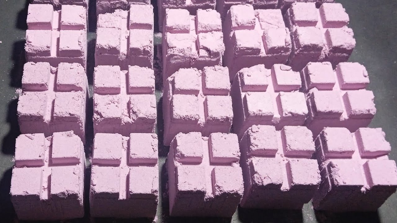 Asmr baking soda block's//CrustASMR - YouTube