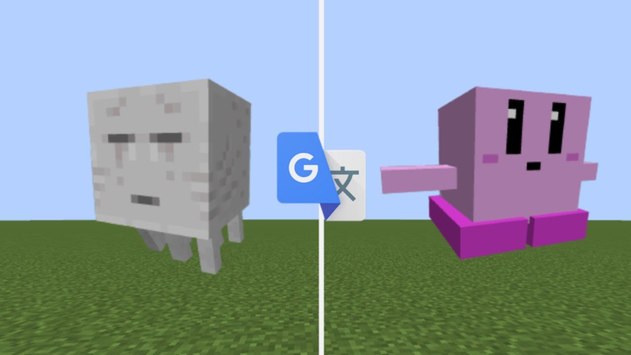 I google translated minecraft mobs 100 times... - YouTube