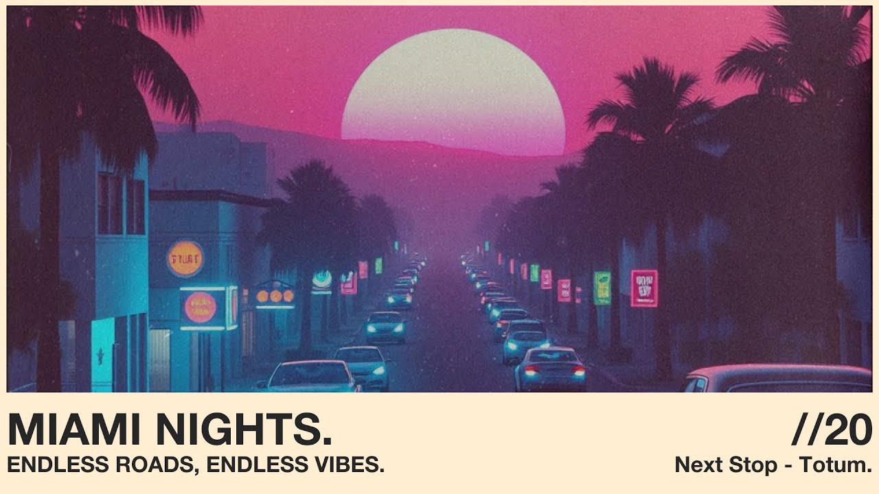Miami Nights. | Nostalgic 90s Dreamwave Mix - YouTube