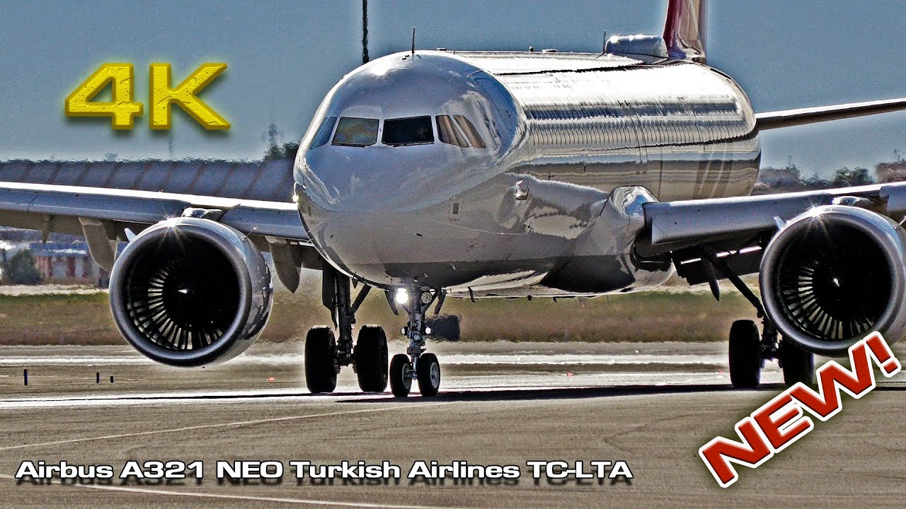 Airbus A321 NEO Turkish Airlines (TC-LTA) NEW! - YouTube