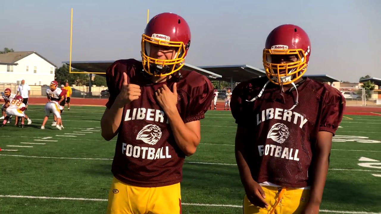 Liberty Lions football practice 7 31 2018 - YouTube