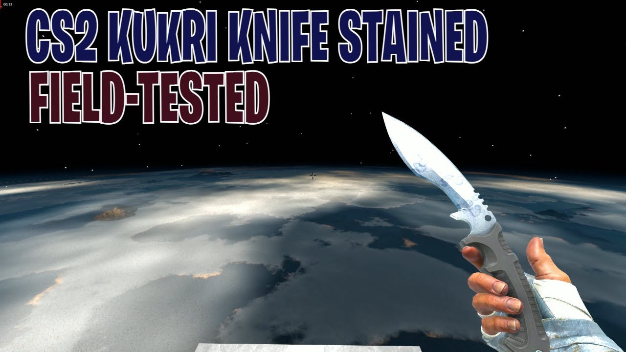 Kukri Knife Stained (Field-Tested) | CS2 Skin Showcase #577 - YouTube