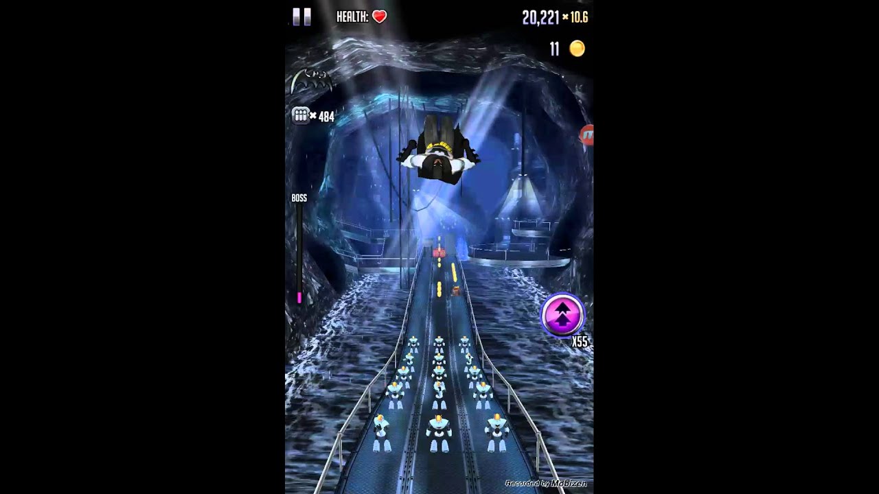 Batman plays batman & the flash hero run game - YouTube