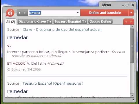 Definición de remedar - YouTube