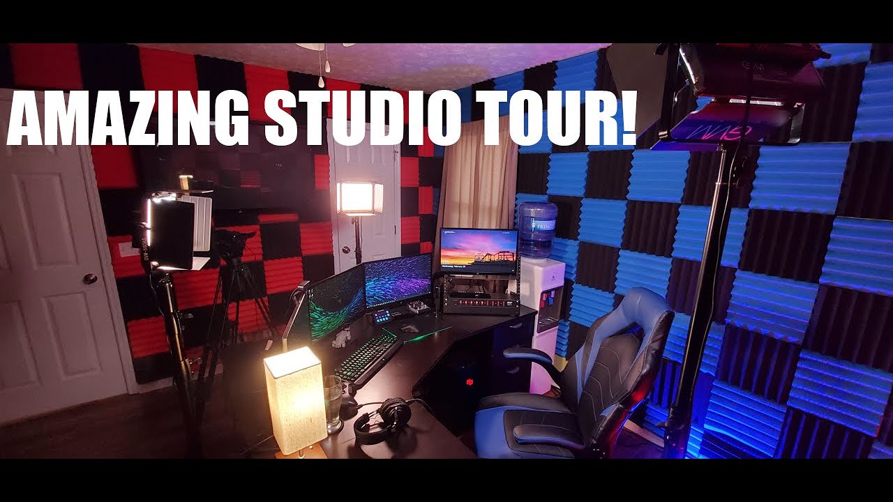 My 2020 Streaming STUDIO TOUR! - YouTube