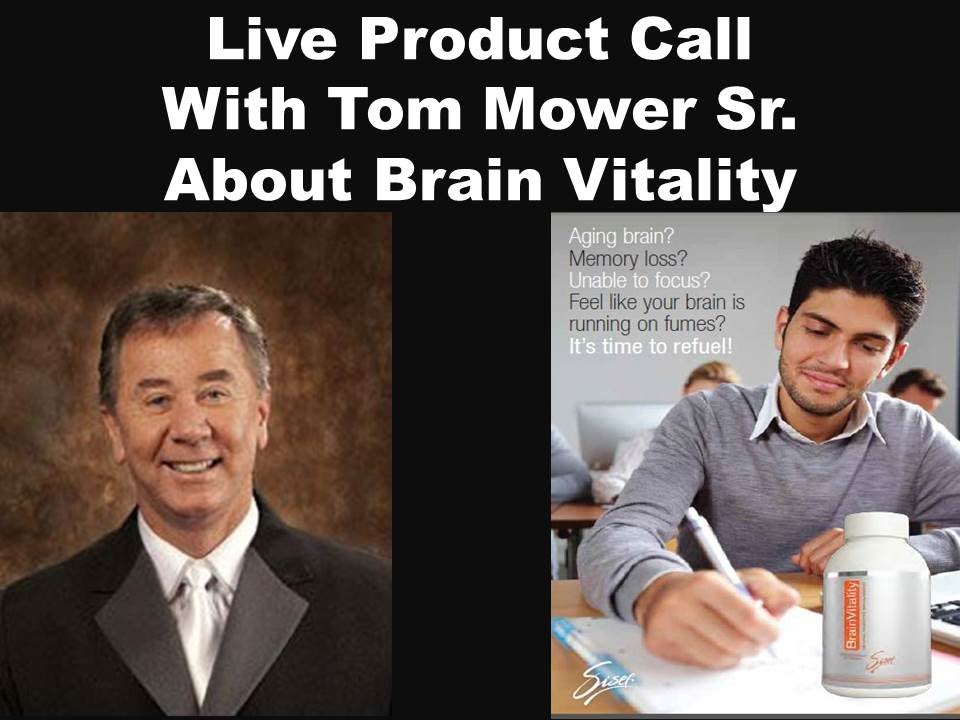 Tom Mower About Brain Vitality - YouTube