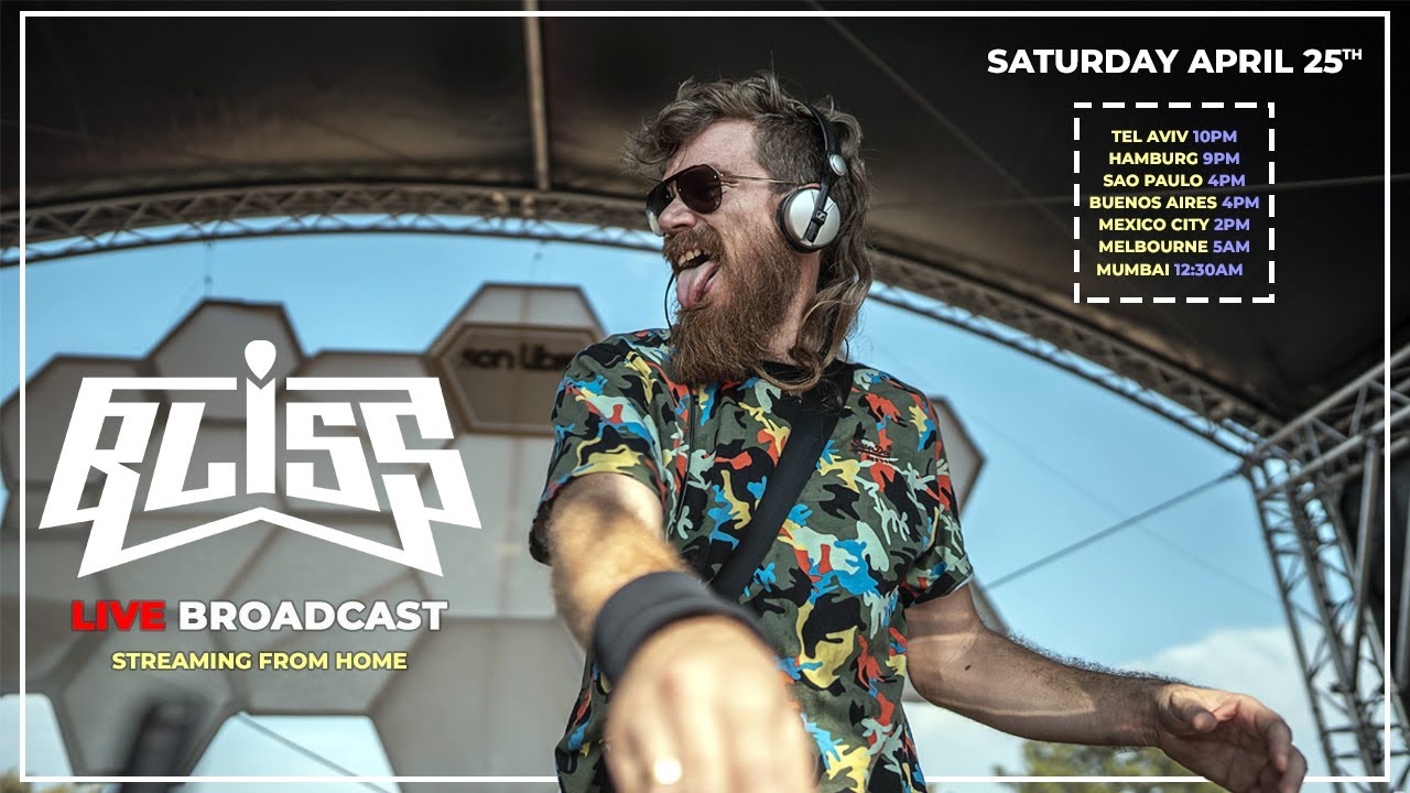 BLiSS Live @ Home (Psychedelic Trance Mix) - YouTube