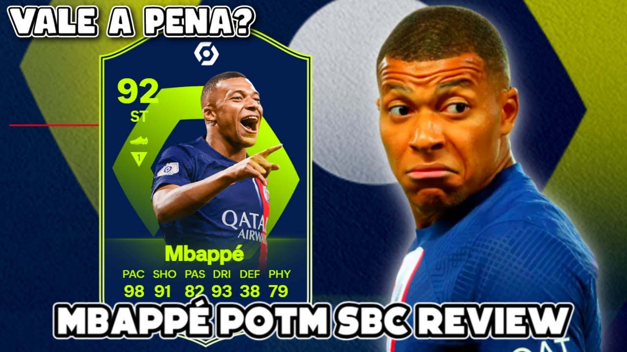 MBAPPÉ POTM SBC REVIEW EA FC 24 ULTIMATE TEAM | TIOPEDROJOGA - YouTube
