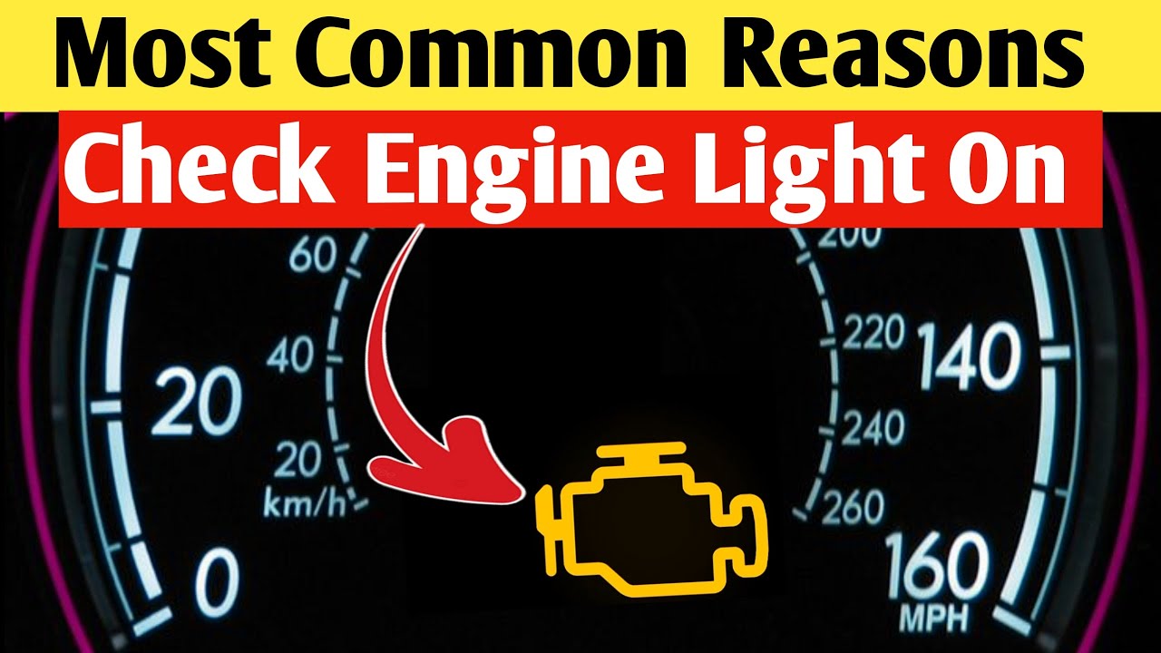 Top 9 Reasons your Check Engine is On And How to fix it check engine ...