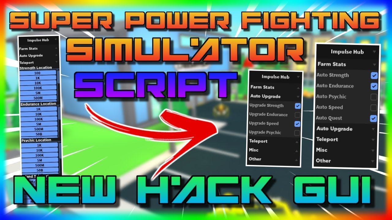 SUPER POWER FIGHTING SIM OP SCRIPT! AUTO FARM, INSTANT TP AND MORE ...