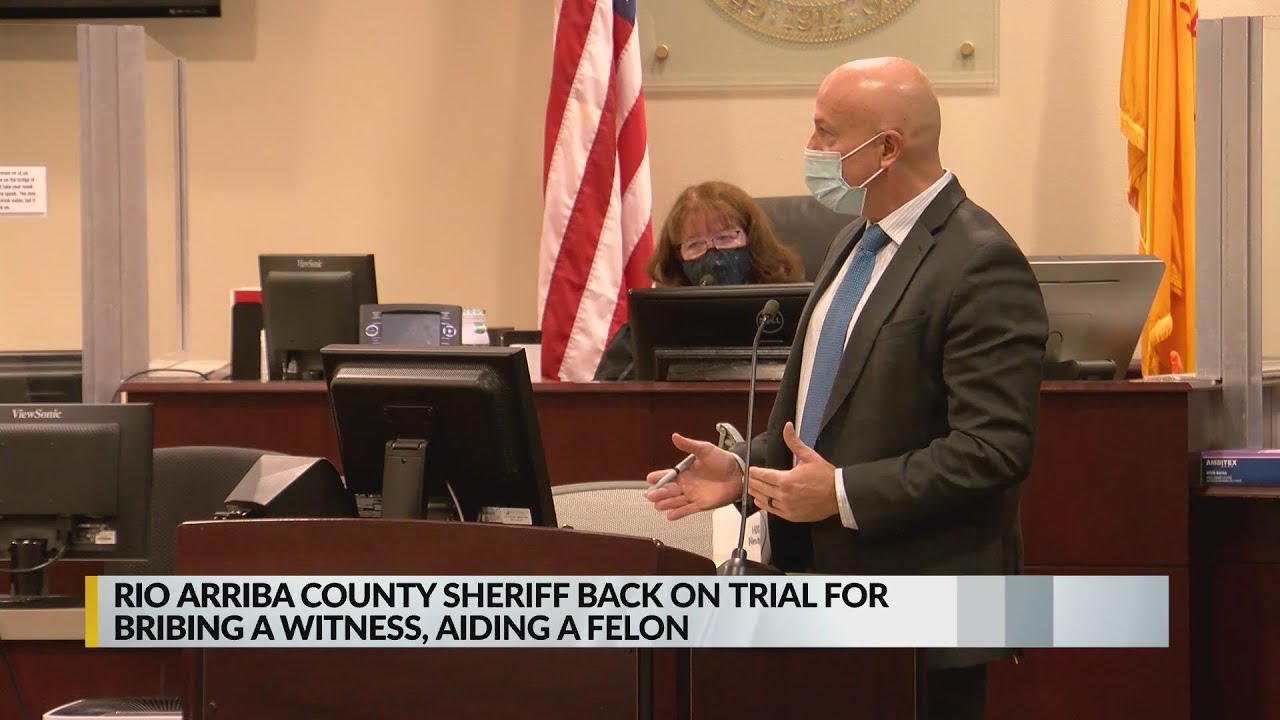 Retrial begins for Rio Arriba County Sheriff James Lujan - YouTube
