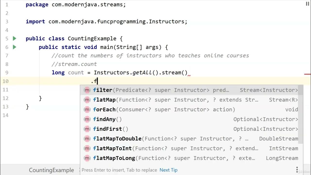 JAVA Advance Full Course - 65 Java8+ counting - YouTube