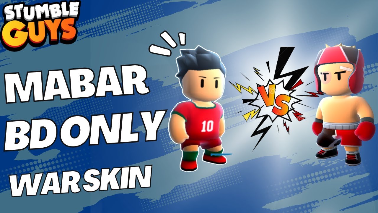LIVE STUMBLE WAR SKIN & BD ONLY #stumbleguyslive - YouTube