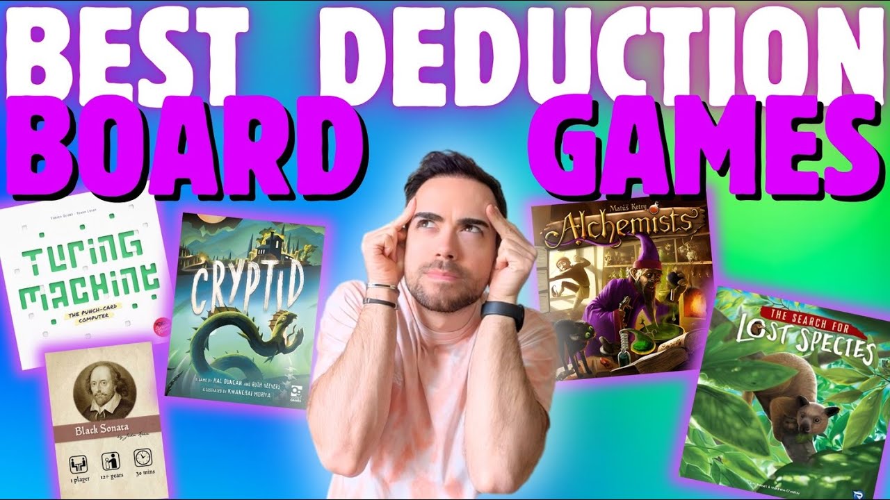 BEST Deduction Board Games! 🧠🔍 - YouTube