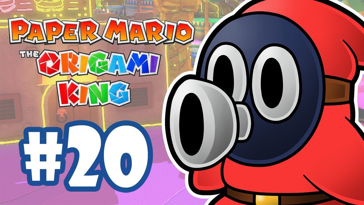 PAPER MARIO THE ORIGAMI KING #20 - VIVA LAS VEGAS! - YouTube