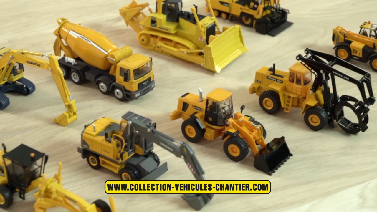 Hachette Collection Engins de chantier - YouTube