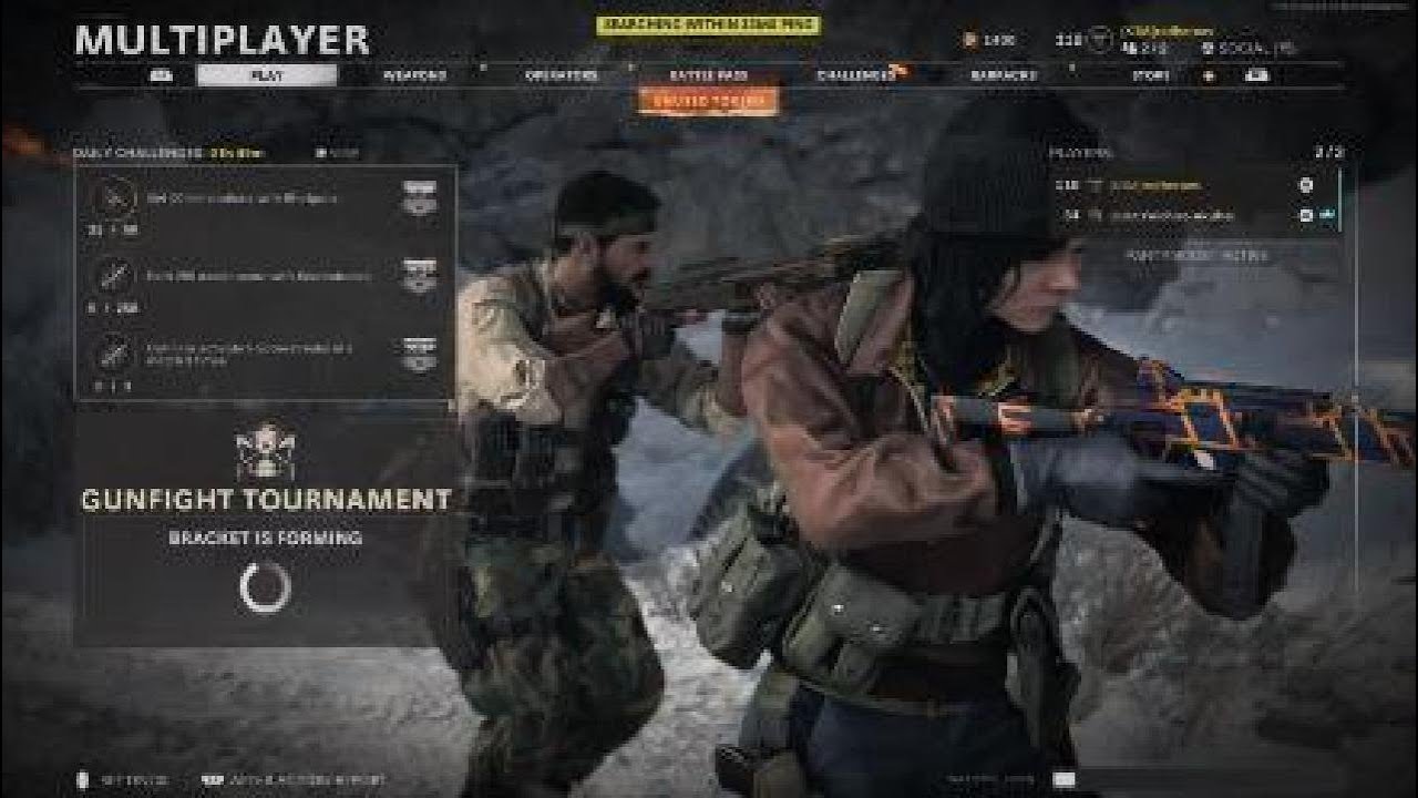 Call of Duty Black Ops Cold War Gunfight Tournament #1 - YouTube