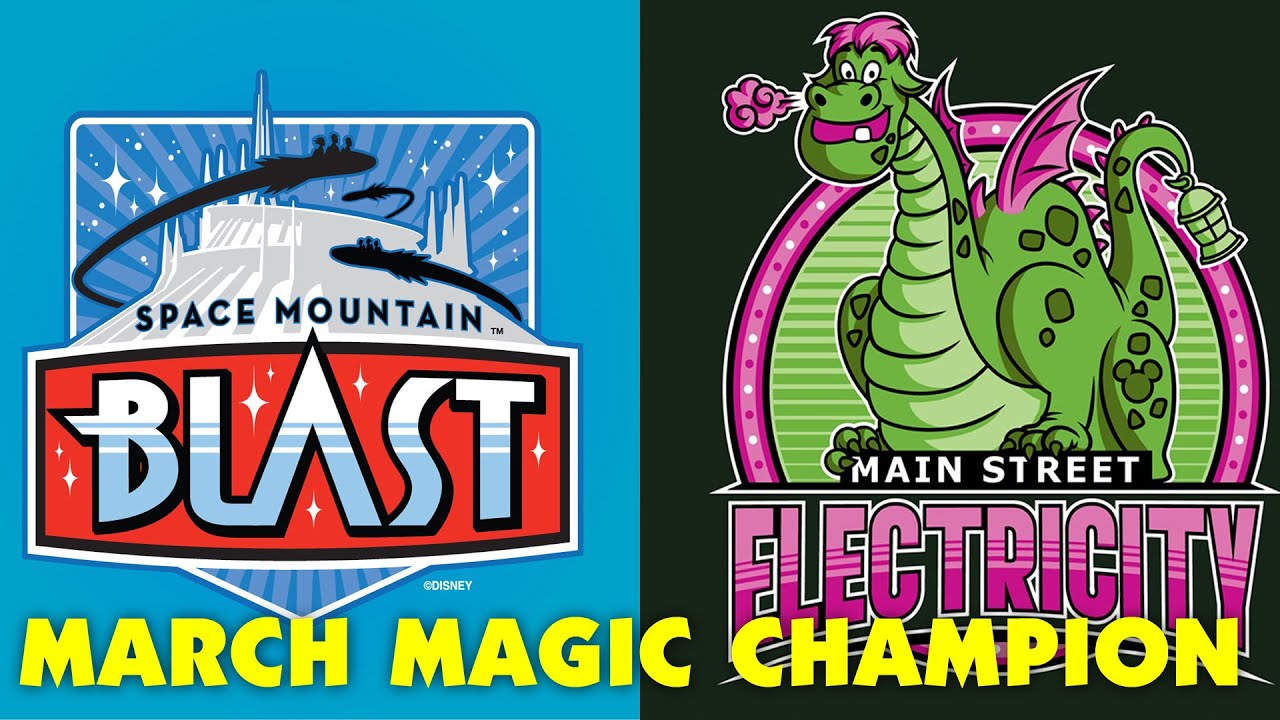 DISNEY MARCH MAGIC CHAMPION - Favorite Ride Winner! - YouTube