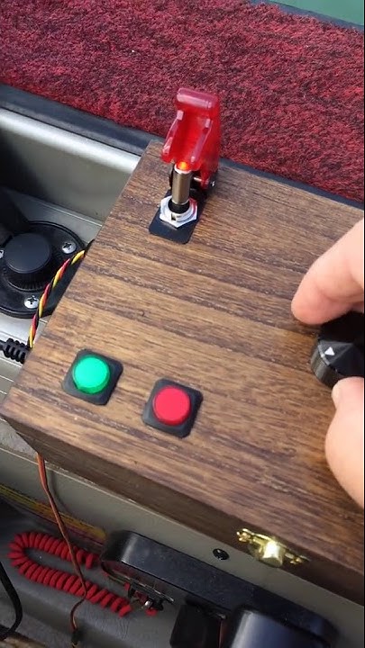 Outboard Trolling Motor Controller - YouTube