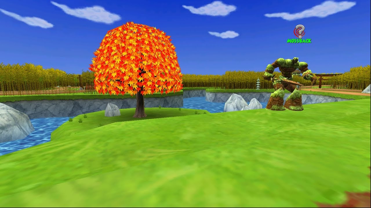 Mossback in Shirataki Temple Mooshu Wizard101 Side Quest - YouTube