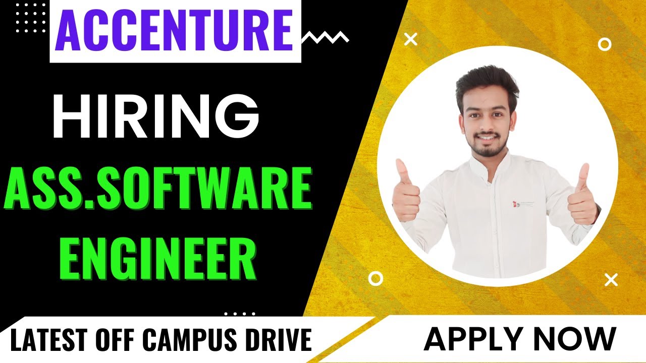 Accenture Hiring | Associate Software Engineer | Mass Hiring | Latest ...