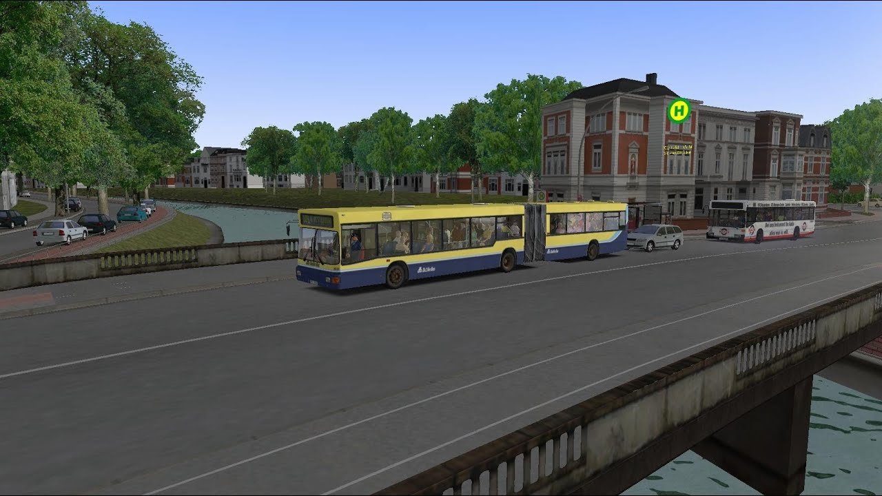 Omsi 2 Dublin bus Man_NG272 Route 109 Hamburg - YouTube