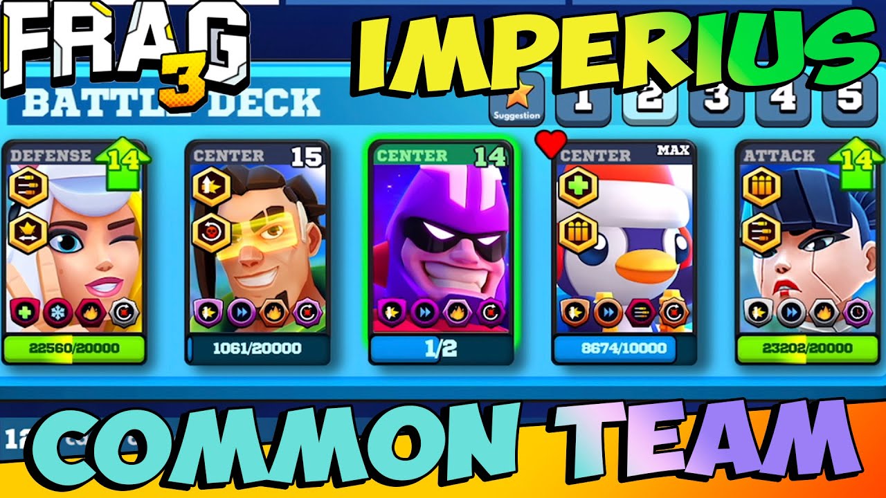 FRAG Pro Shooter - Common team and Imperius🔥Gameplay Walkthrough🔥(iOS ...