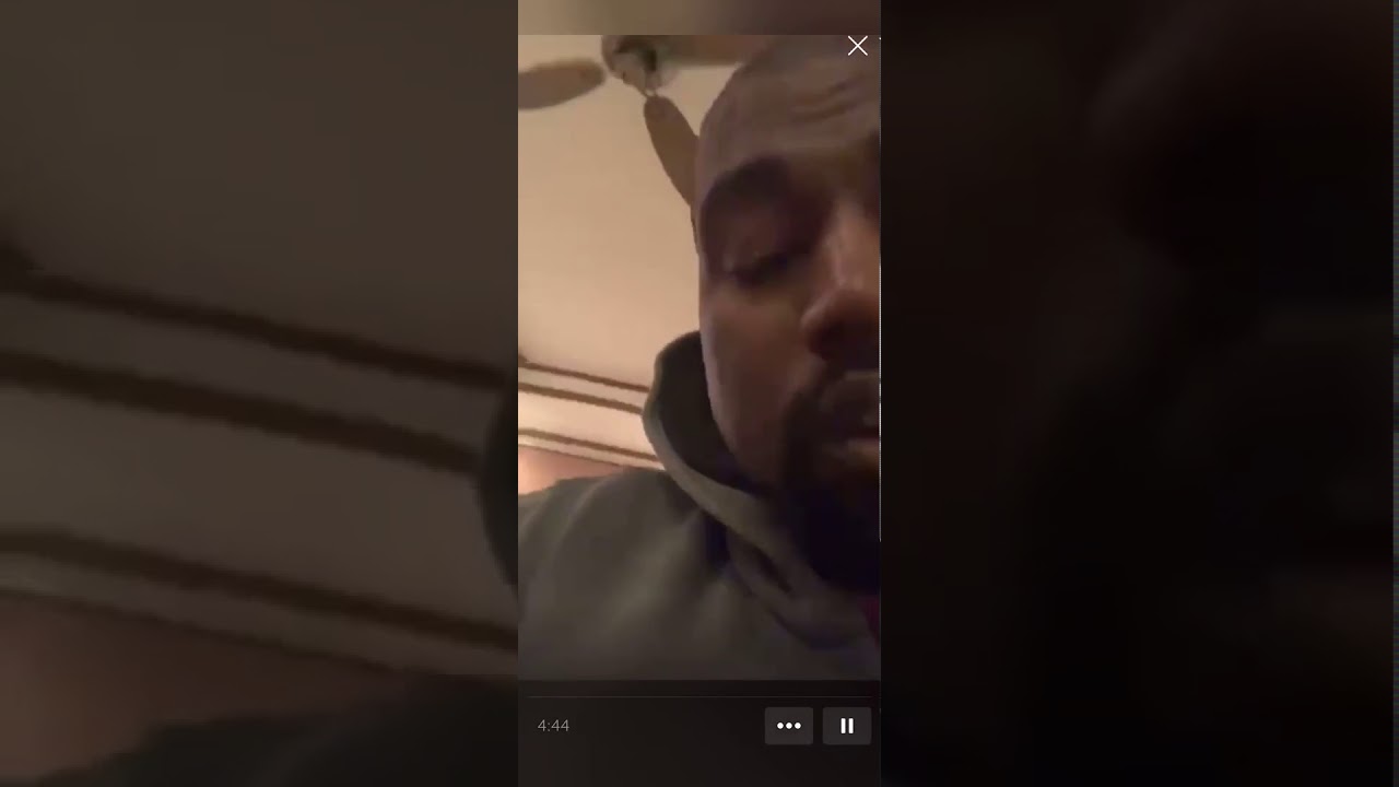 Kanye West on IG LIVE - YouTube