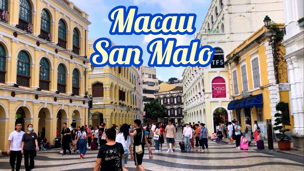 Macau San Malo (Senado square) 5/20/23 - YouTube