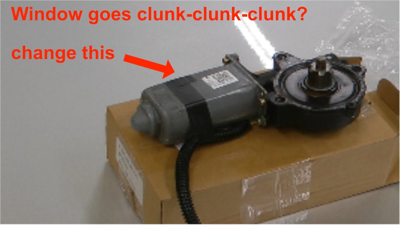 Window makes clunking noise - YouTube