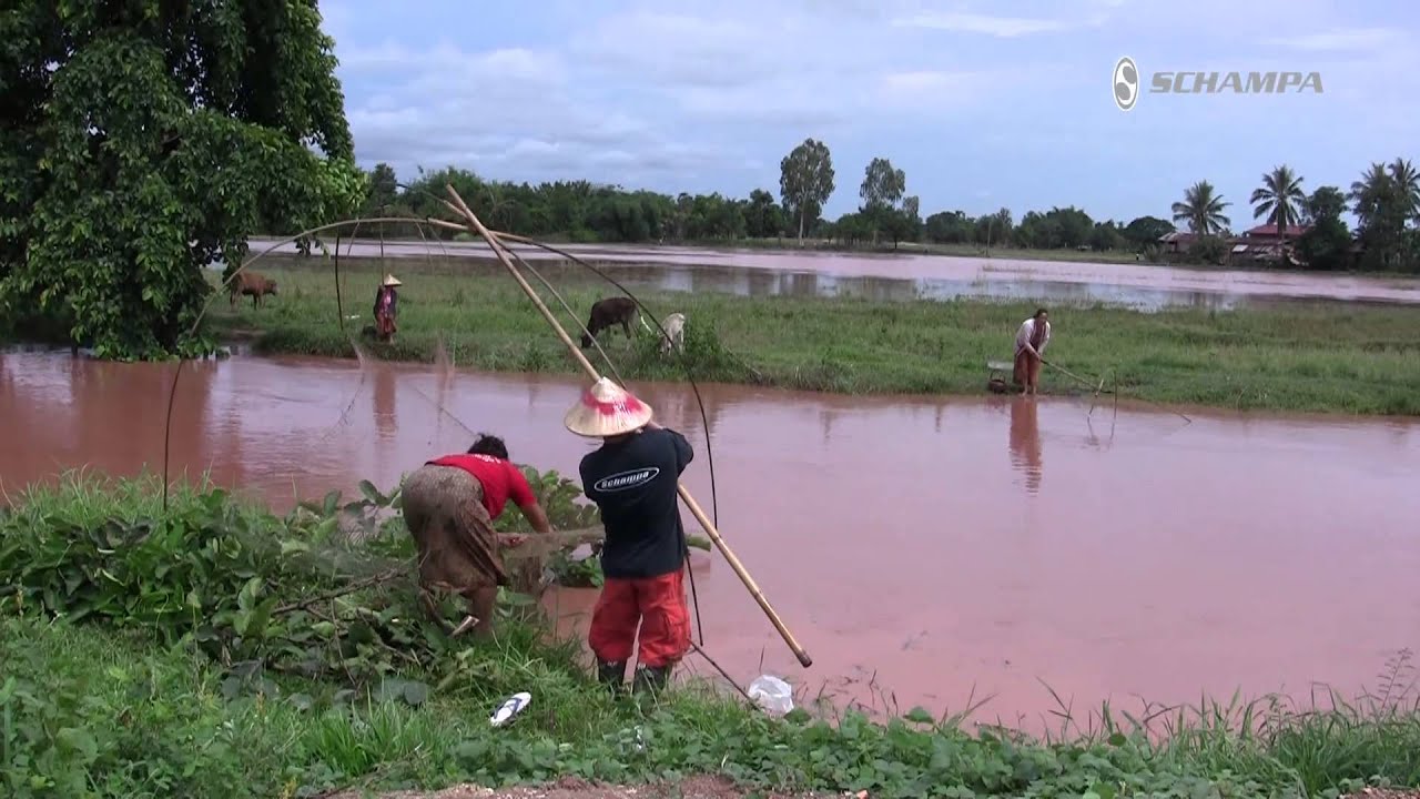 Laos - Fishing - Never Stop Riding - YouTube
