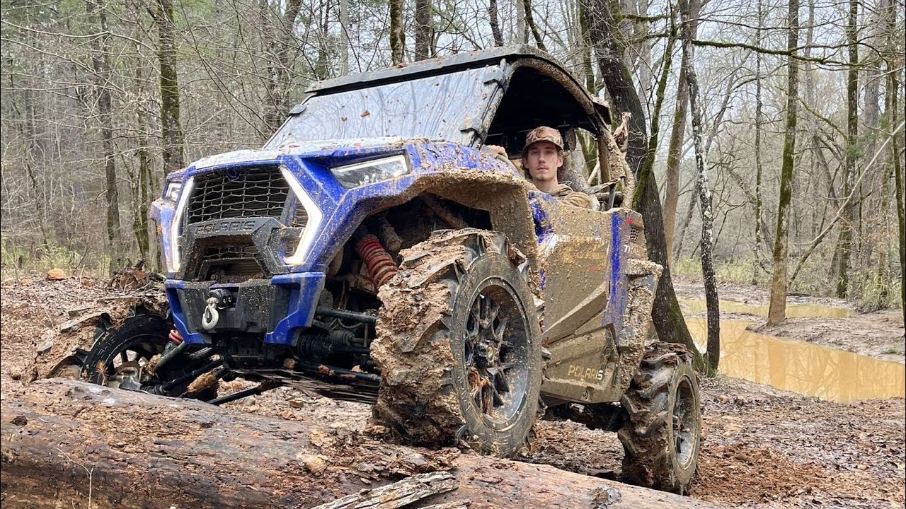 Trying to flip Rzr 1000 - YouTube