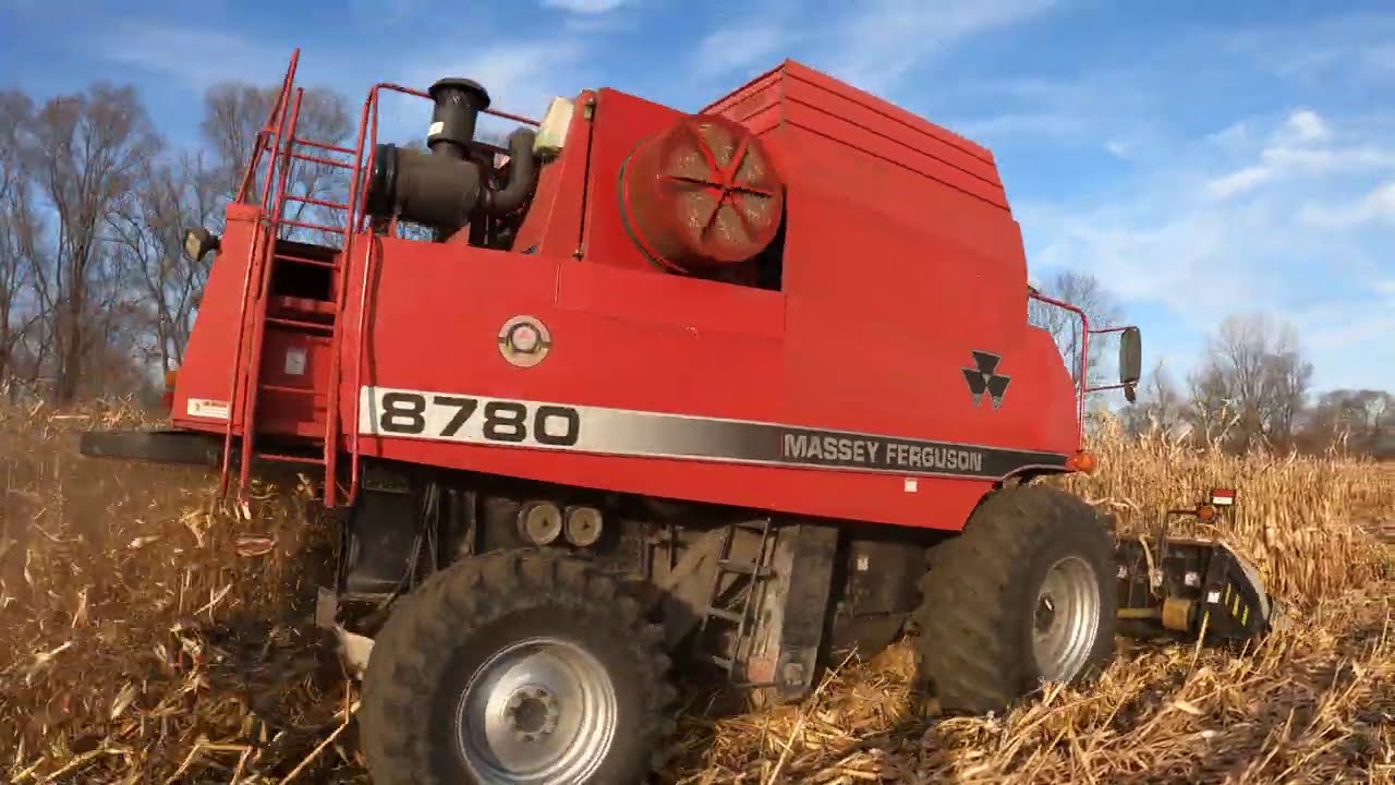 The Red Beast Is Captured Again - Killing Fields - 1998 Massey Ferguson ...