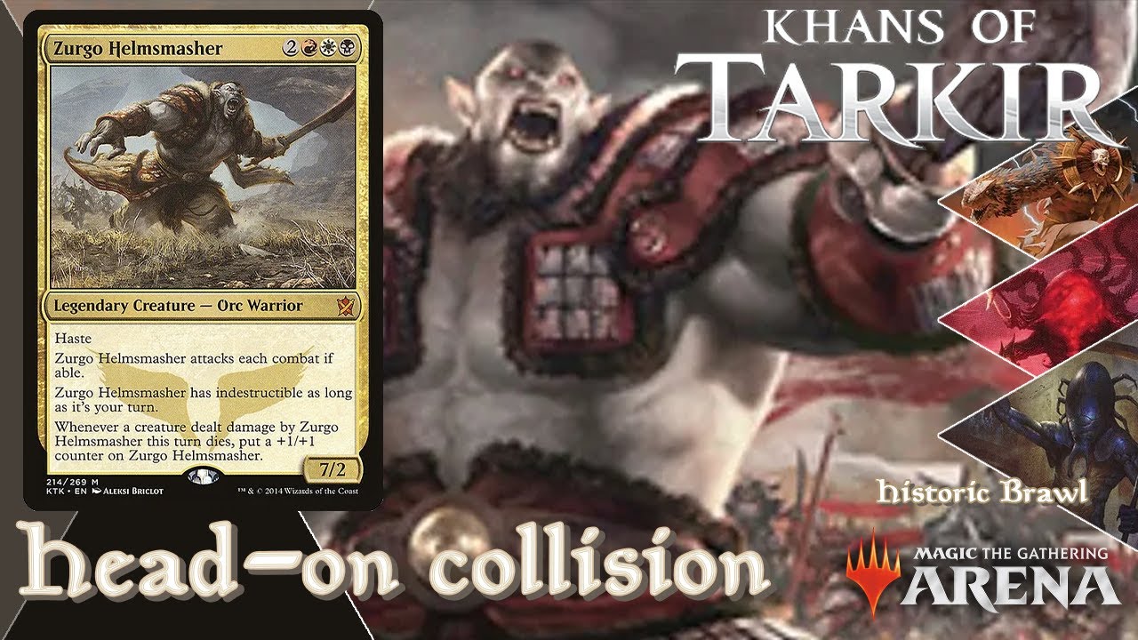 Hat Buster | Zurgo Helmsmasher - Historic Brawl | MTG Arena - YouTube