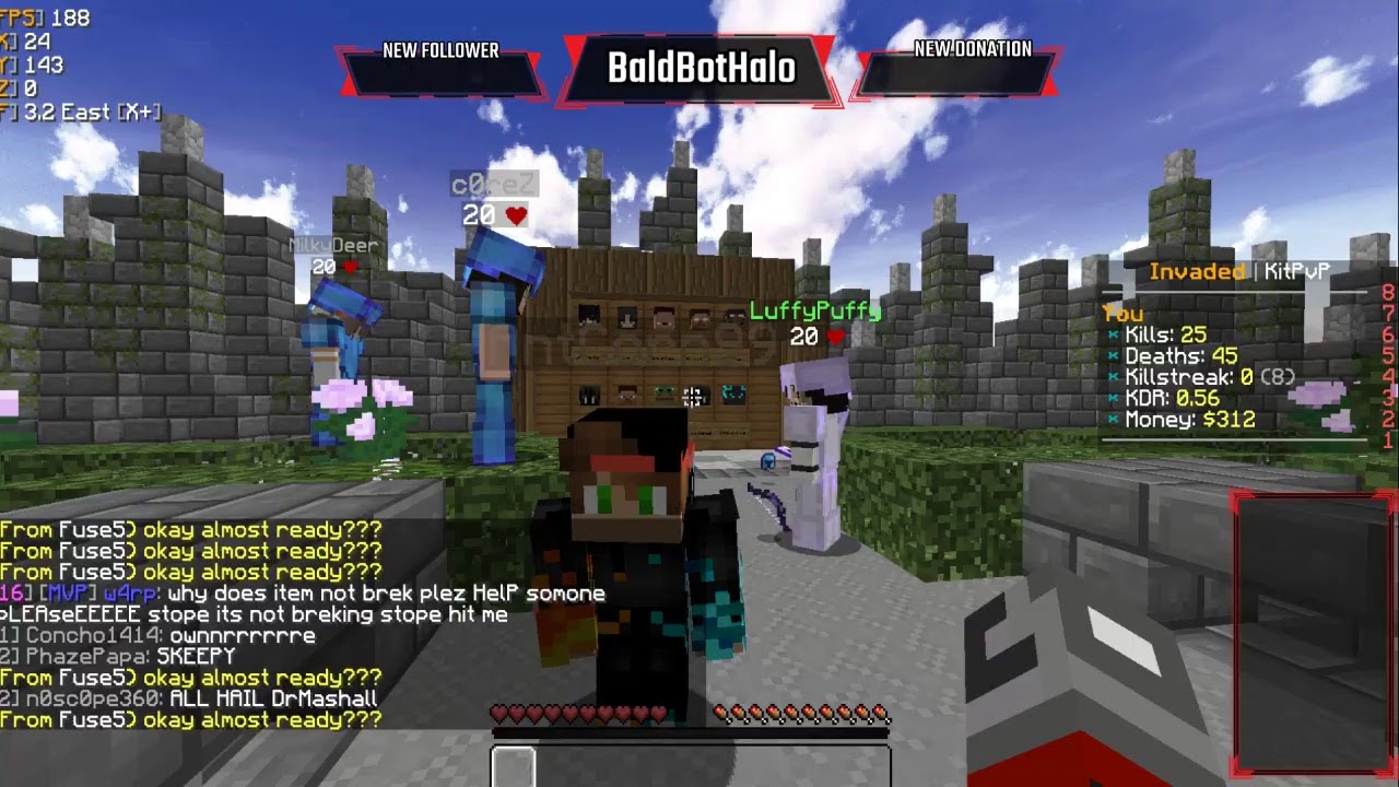 Invadedlands PvP: I am playing the legendary server Invadedlands - YouTube