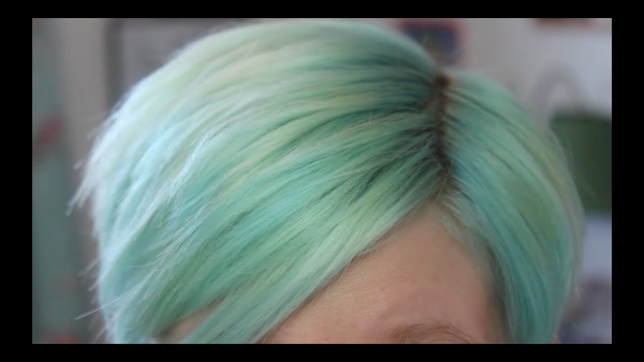 DIY Hair Product Testing | Crazy Color Bubblegum Blue - YouTube