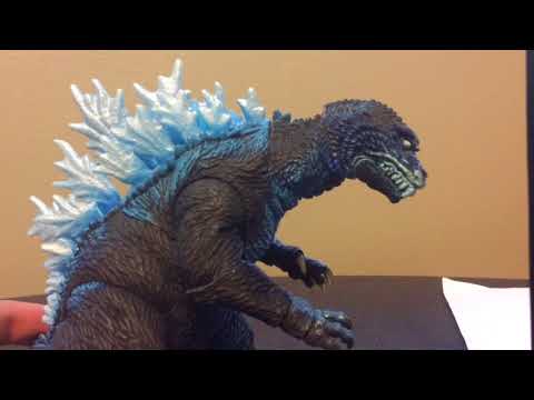 Neca Gmk Godzilla atomic blast toy review - YouTube