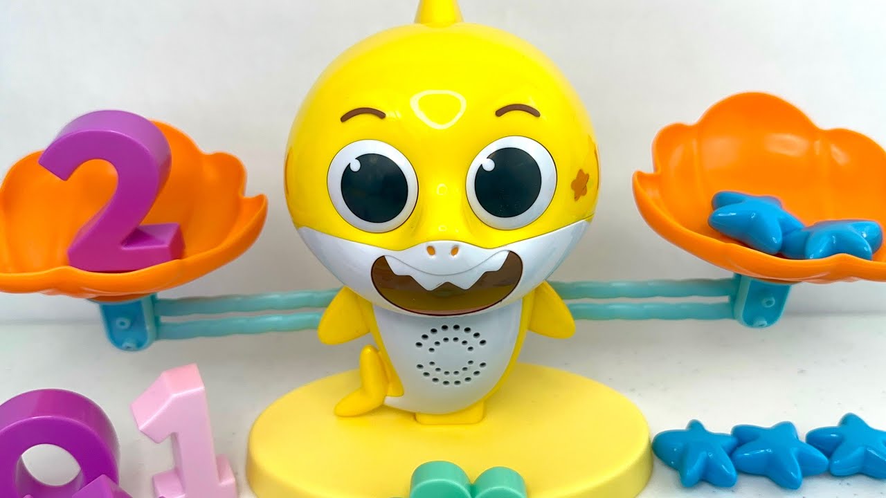 Baby Shark Learns to Balance Numbers | Learn Counting with Educational ...