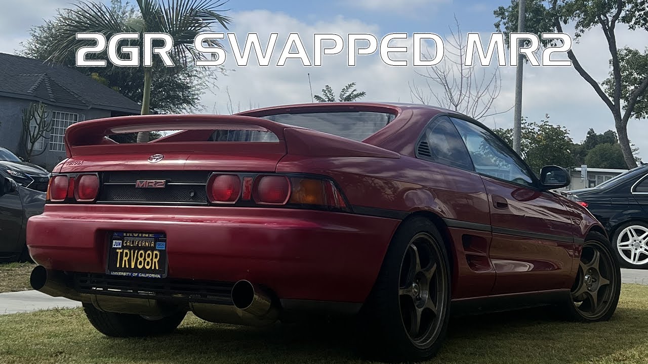 2GR MR2 first oil change + 1500 Mile update - YouTube