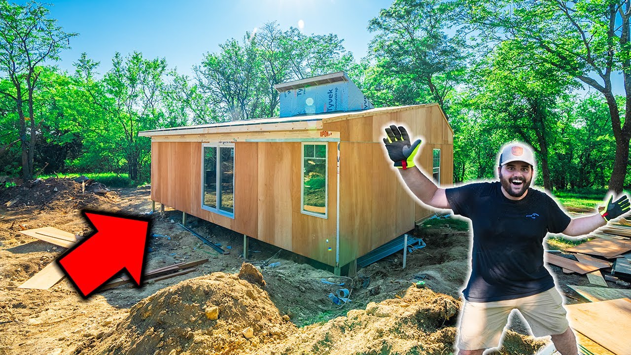 Renovating Ranch Cabin Part 5: Installing Windows, Doors, Siding and ...