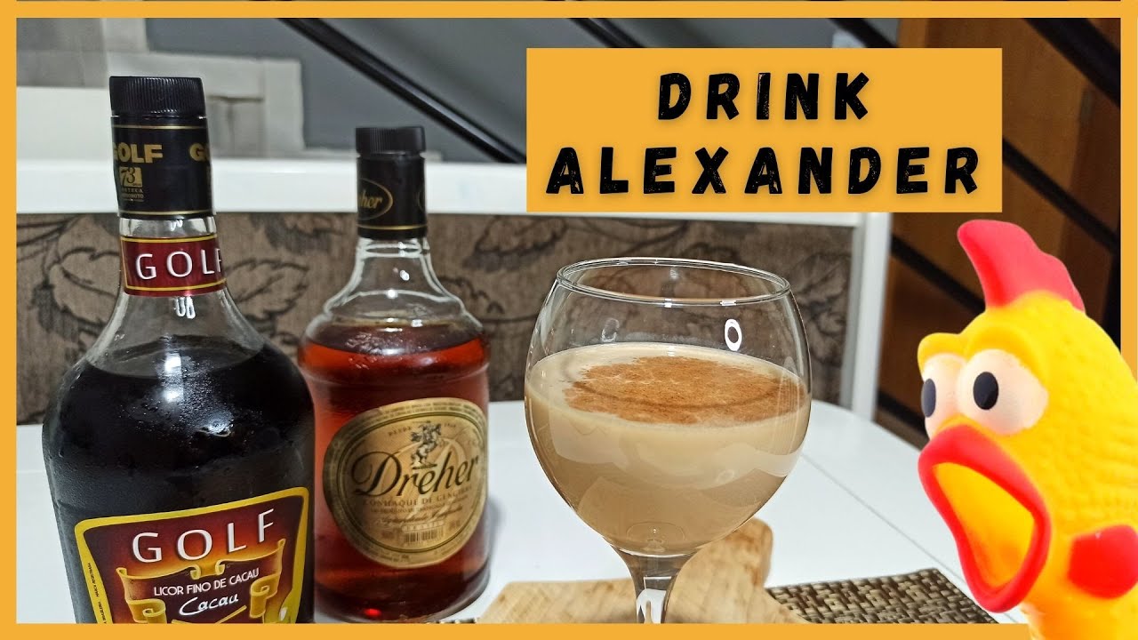 COMO FAZER DRINK ALEXANDER - CANAL TÔ COM FOME! - YouTube