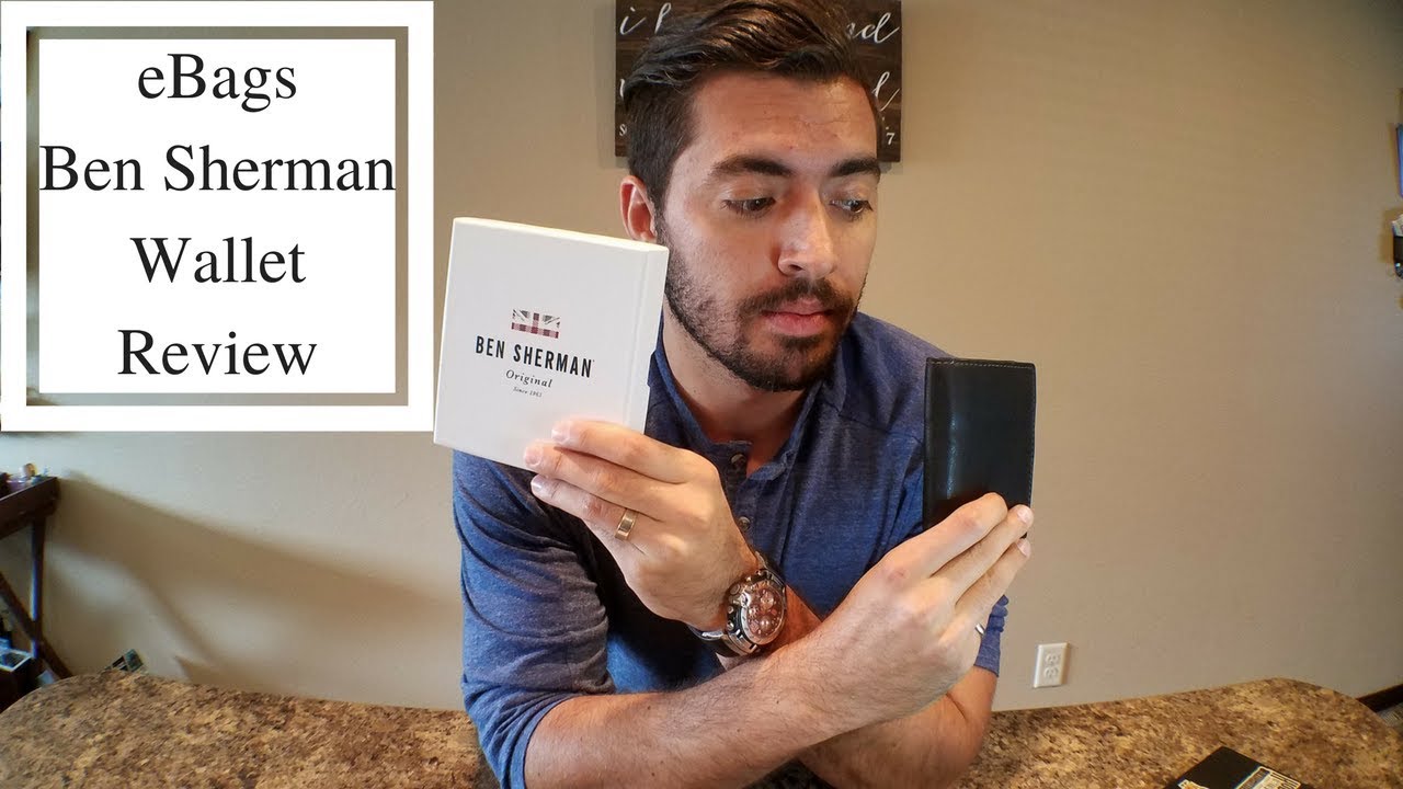 Review of the Ben Sherman Wallet from eBags - YouTube