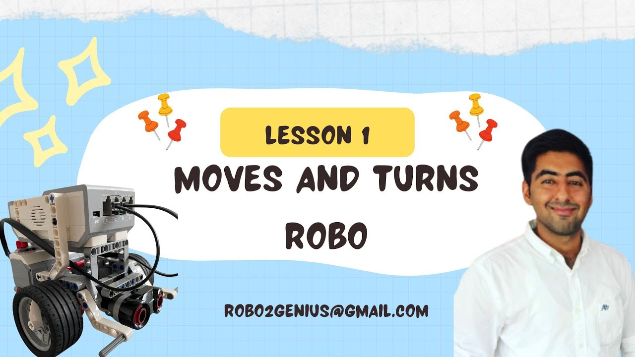 Moves & Turns Robo | Lesson 1 #robot #lego - YouTube