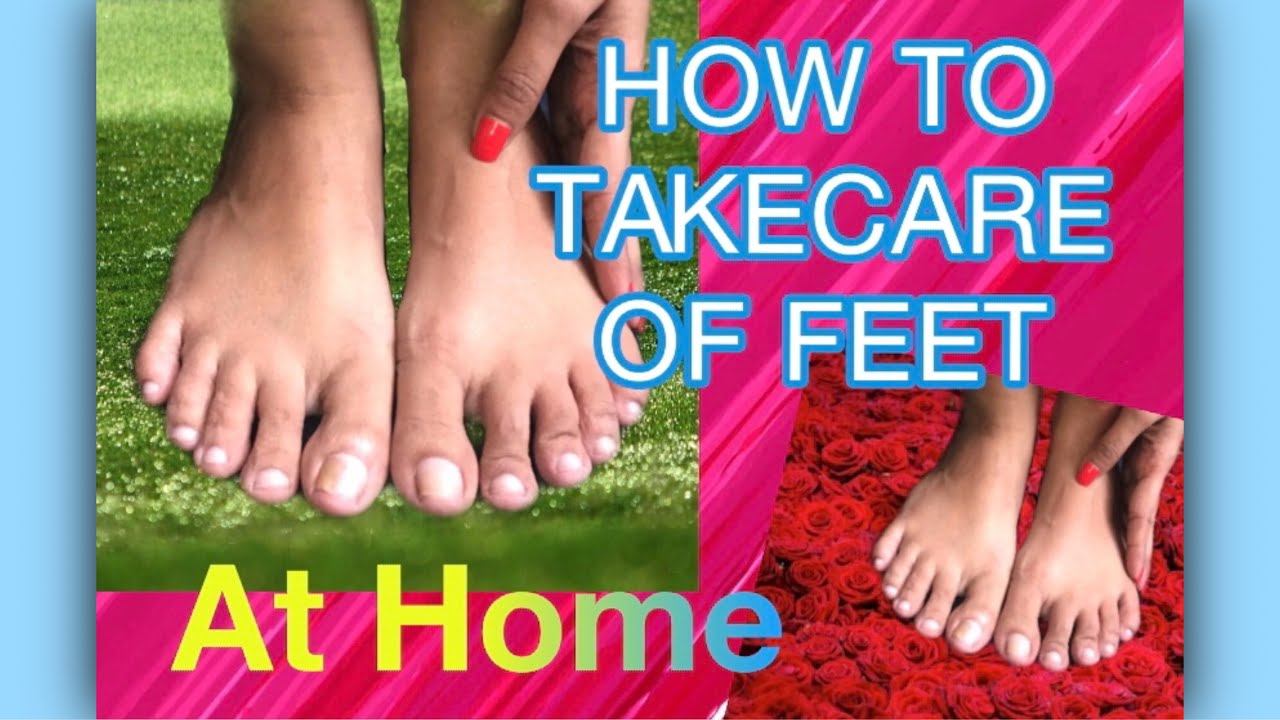 Easy Ways to cleanup your Feet Like Professionals “At Home” - YouTube