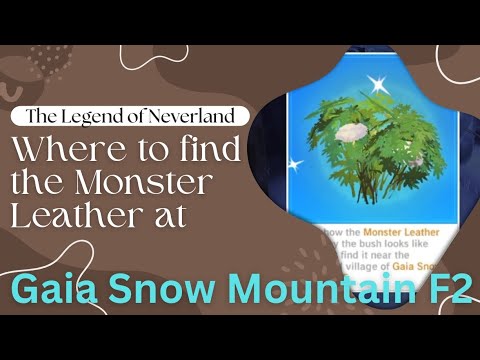Neverland: Where to find the Monster Leather near the abandoned village ...