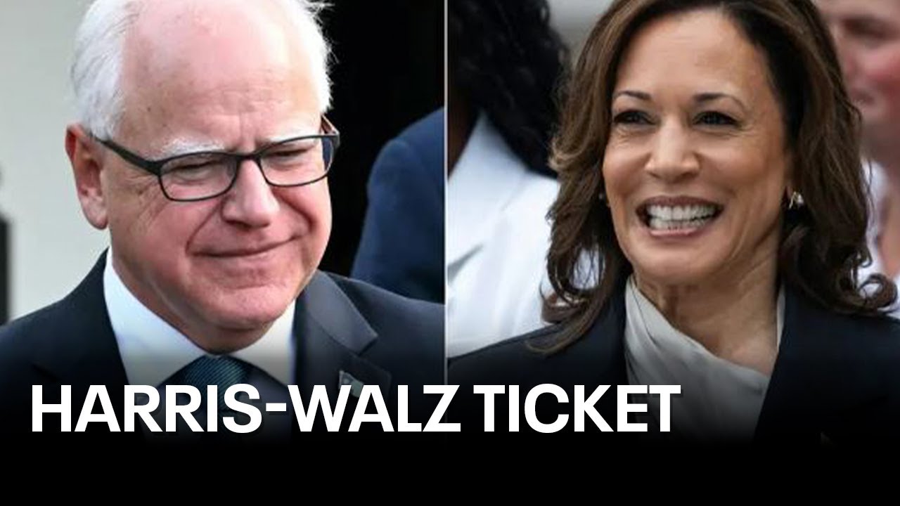 Live: Kamala Harris introduces Tim Walz as VP pick - YouTube
