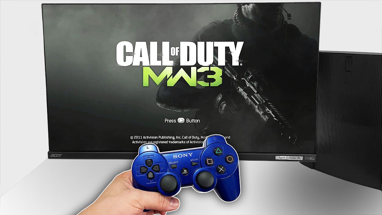Call of Duty: MW3 on PS3 Super Slim - POV Gameplay Test - YouTube