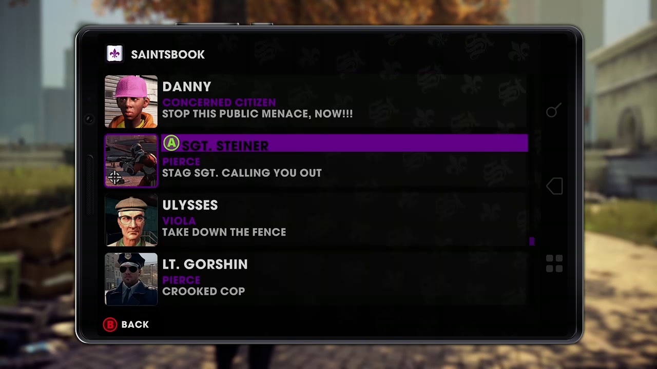 Saints row the third remastered stag solider vs sgt steiner - YouTube